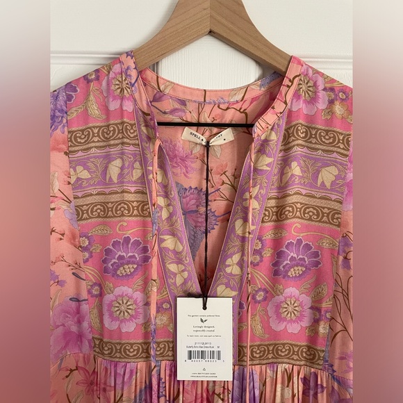 Spell | Dresses | Bnwt Spell Designs Butterfly Boho Dress In Musk ...